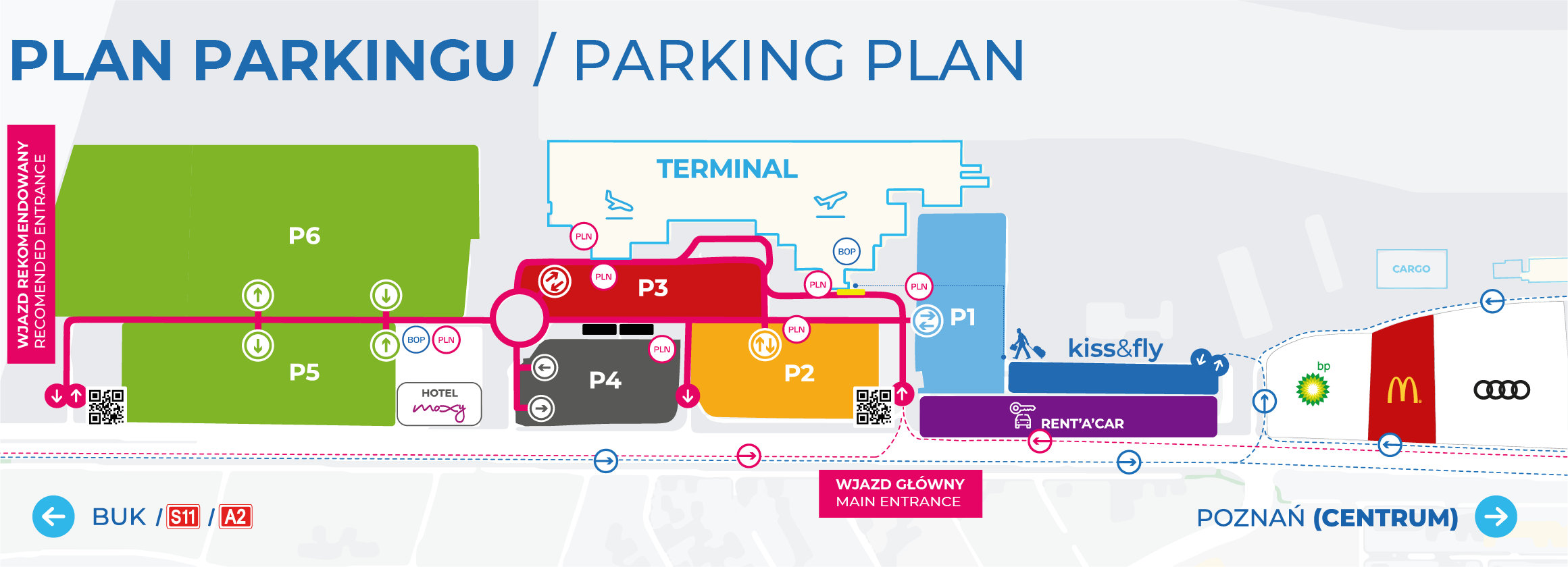 Port Lotniczy Poznań-Ławica TOBILET.PL